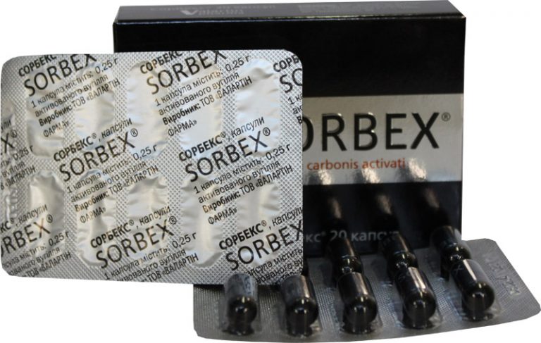 Сорбекс: инструкция по применению, показания и противопоказания